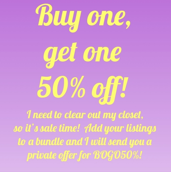 Other | Bogo 5 Off | Poshmark